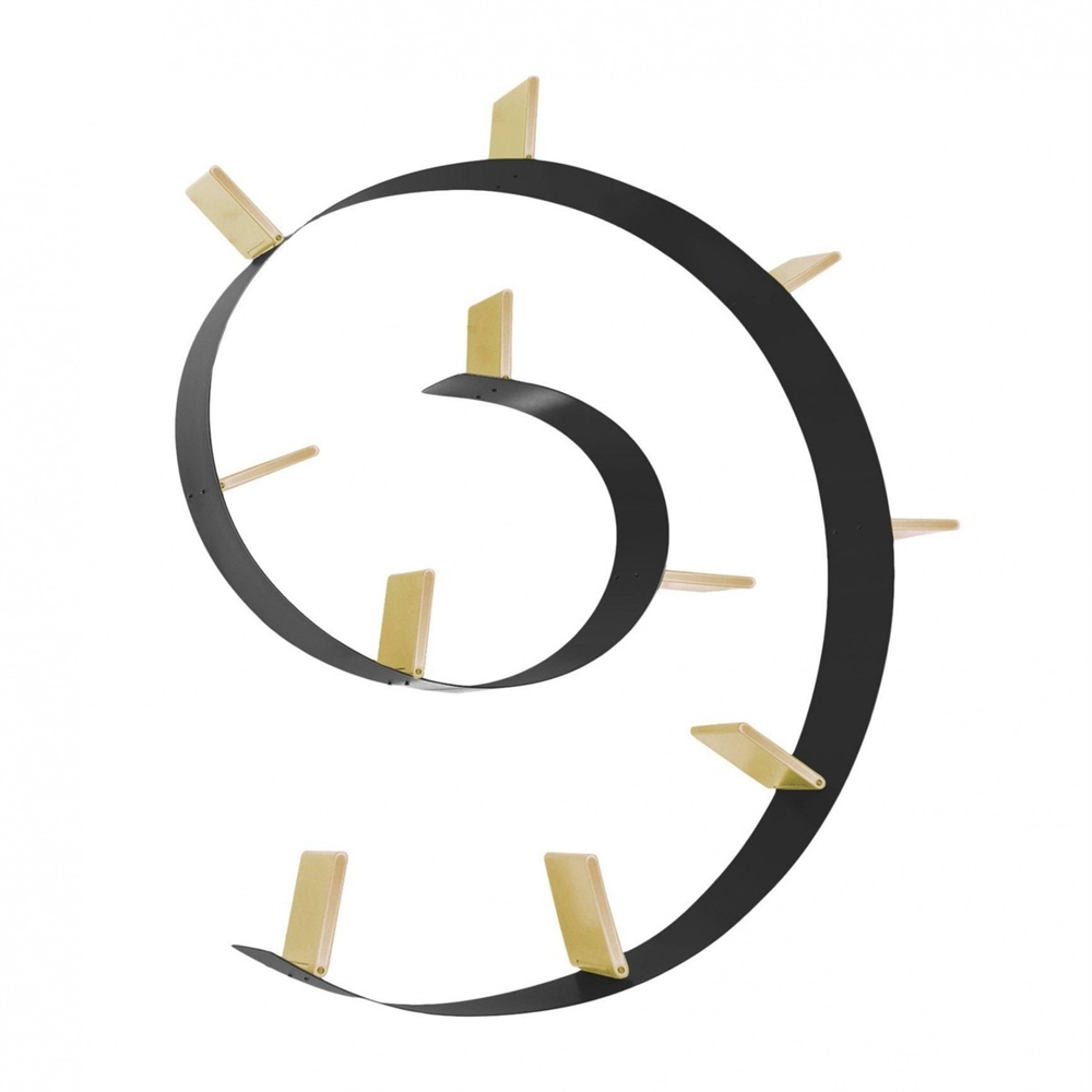 Kartell Bookworm reol designet af Ron Arad for Kartell